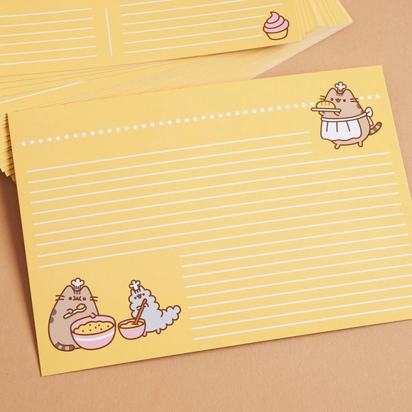 Pusheen | Kitchen | Pusheen Winter 29 Box Recipe Cards | Poshmark